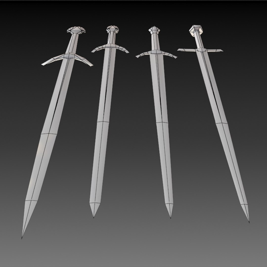 Swords Model - TurboSquid 1357357