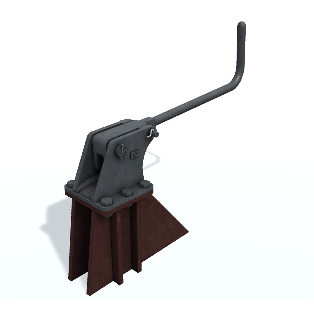 3D Model Stopper Lever - TurboSquid 1255553
