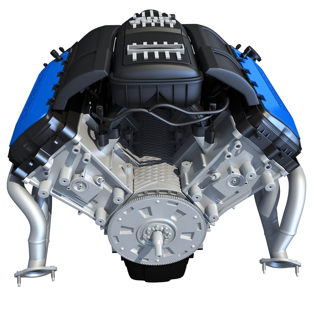 3d Model 2012 Mustang Boss 302