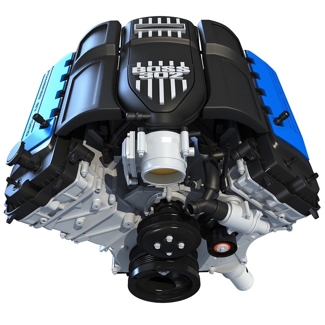 Mustang Boss 302 Engine