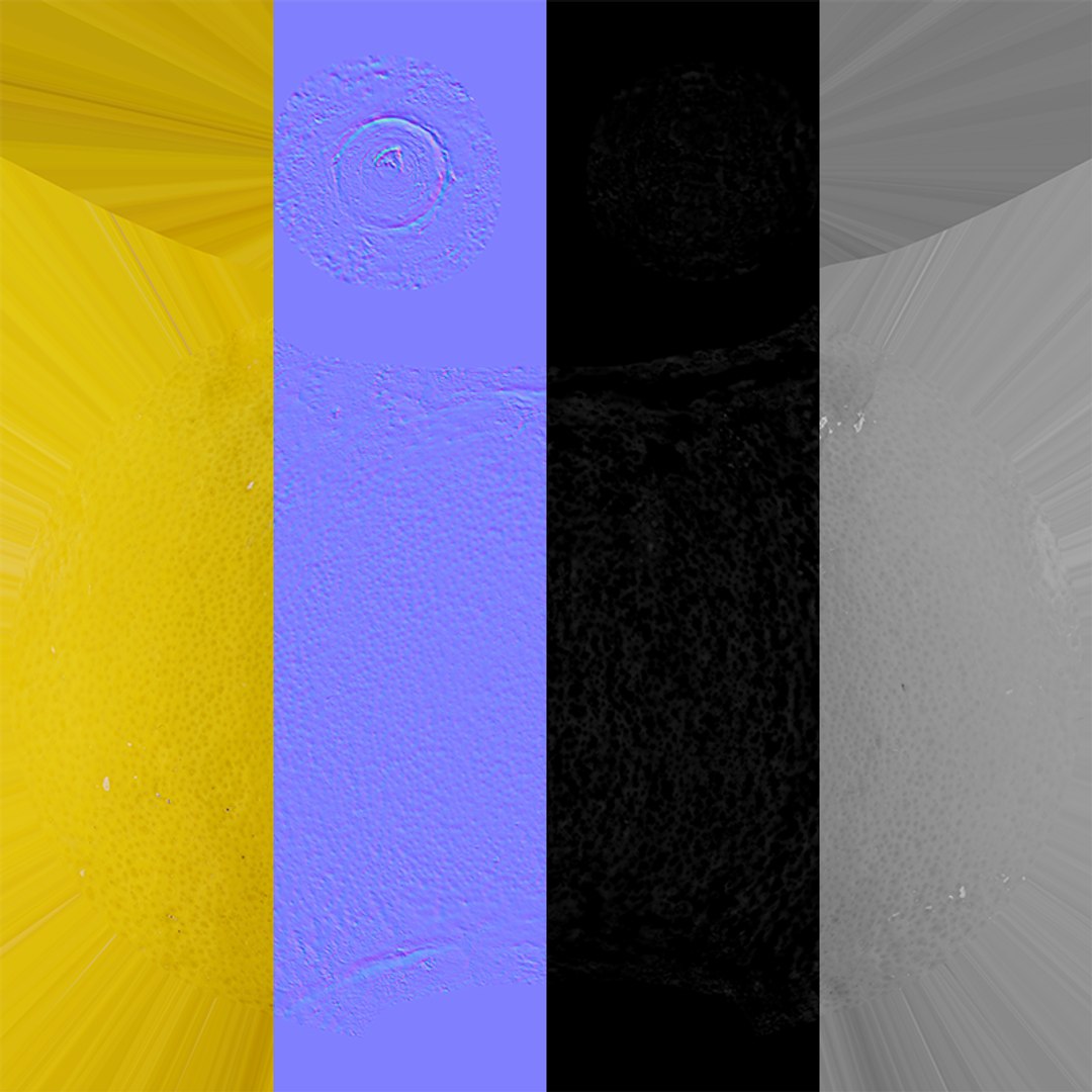 3D Lemon Model - TurboSquid 1873565
