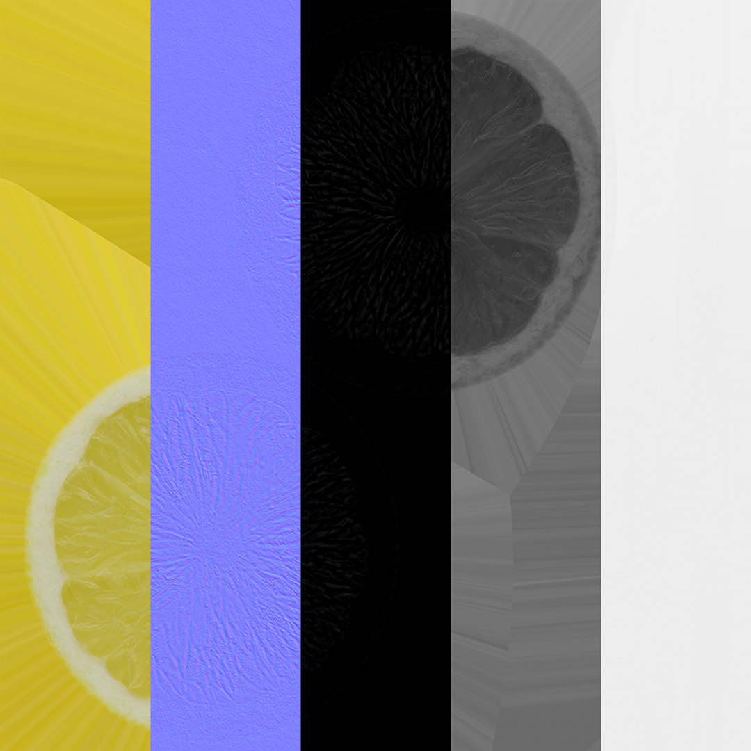 3D Lemon Model - TurboSquid 1873565