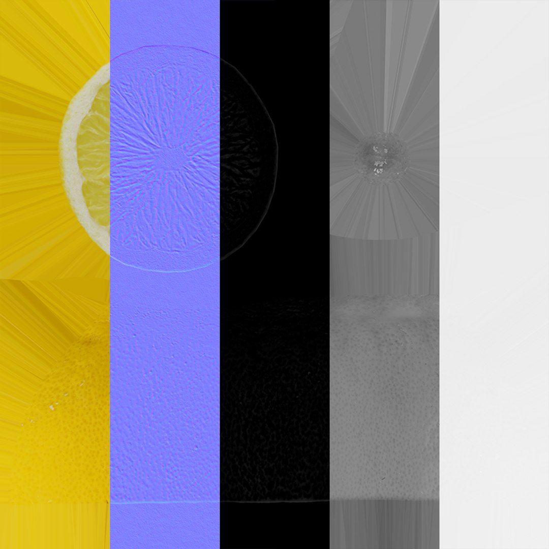 3D Lemon Model - TurboSquid 1873565