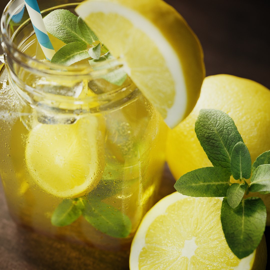 3D Lemon Model - TurboSquid 1873565