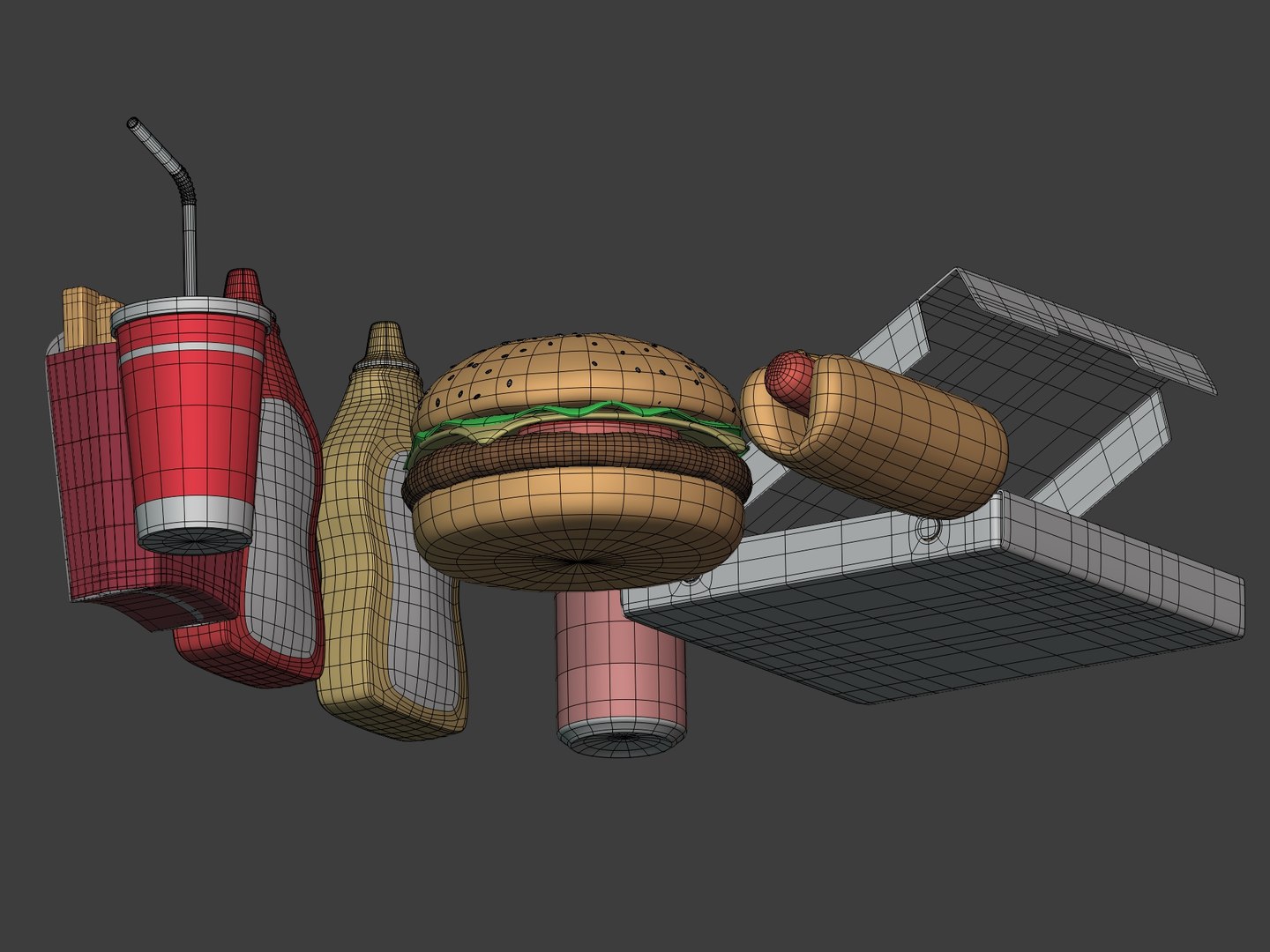 3D Food Pack Model - TurboSquid 2255112