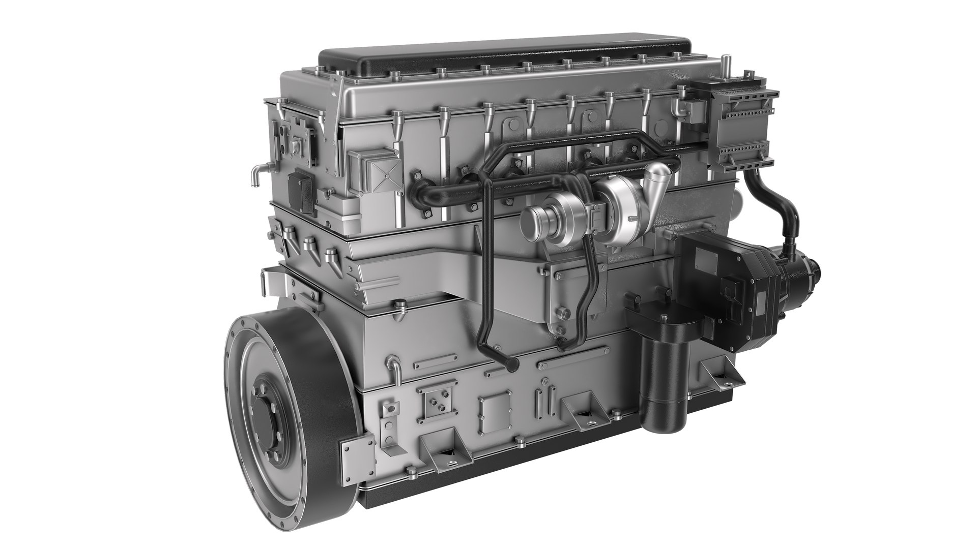 Tractor Engine 3D Model - TurboSquid 2257891