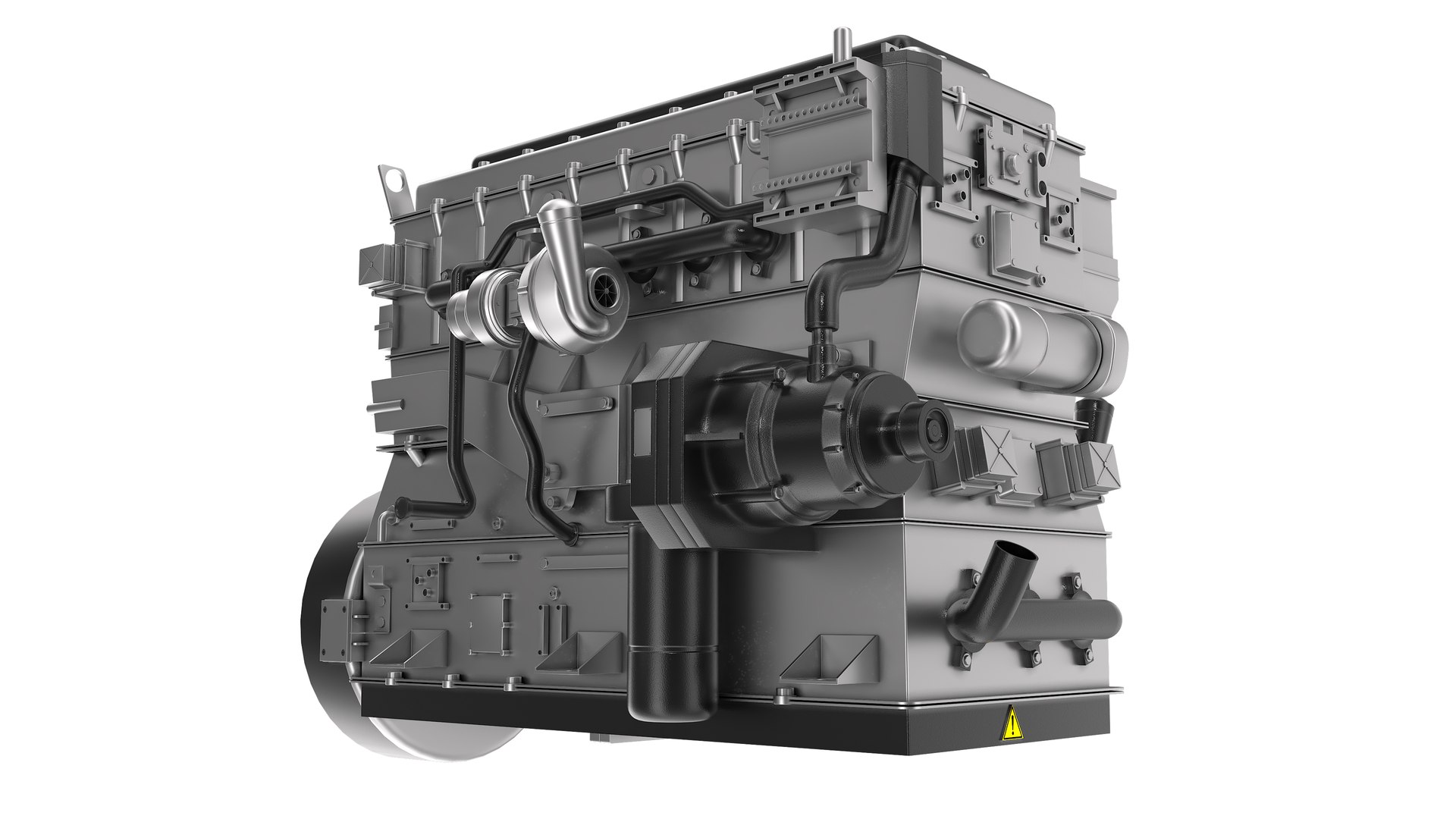 Tractor Engine 3D Model - TurboSquid 2257891