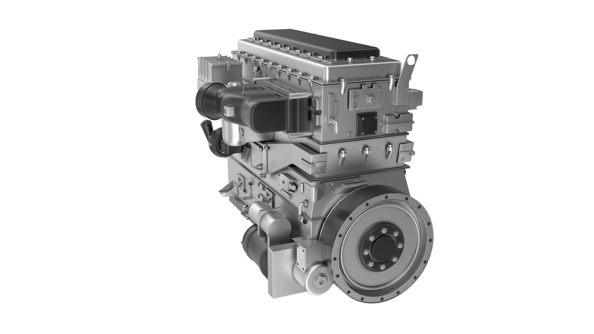Tractor Engine 3D Model - TurboSquid 2257891