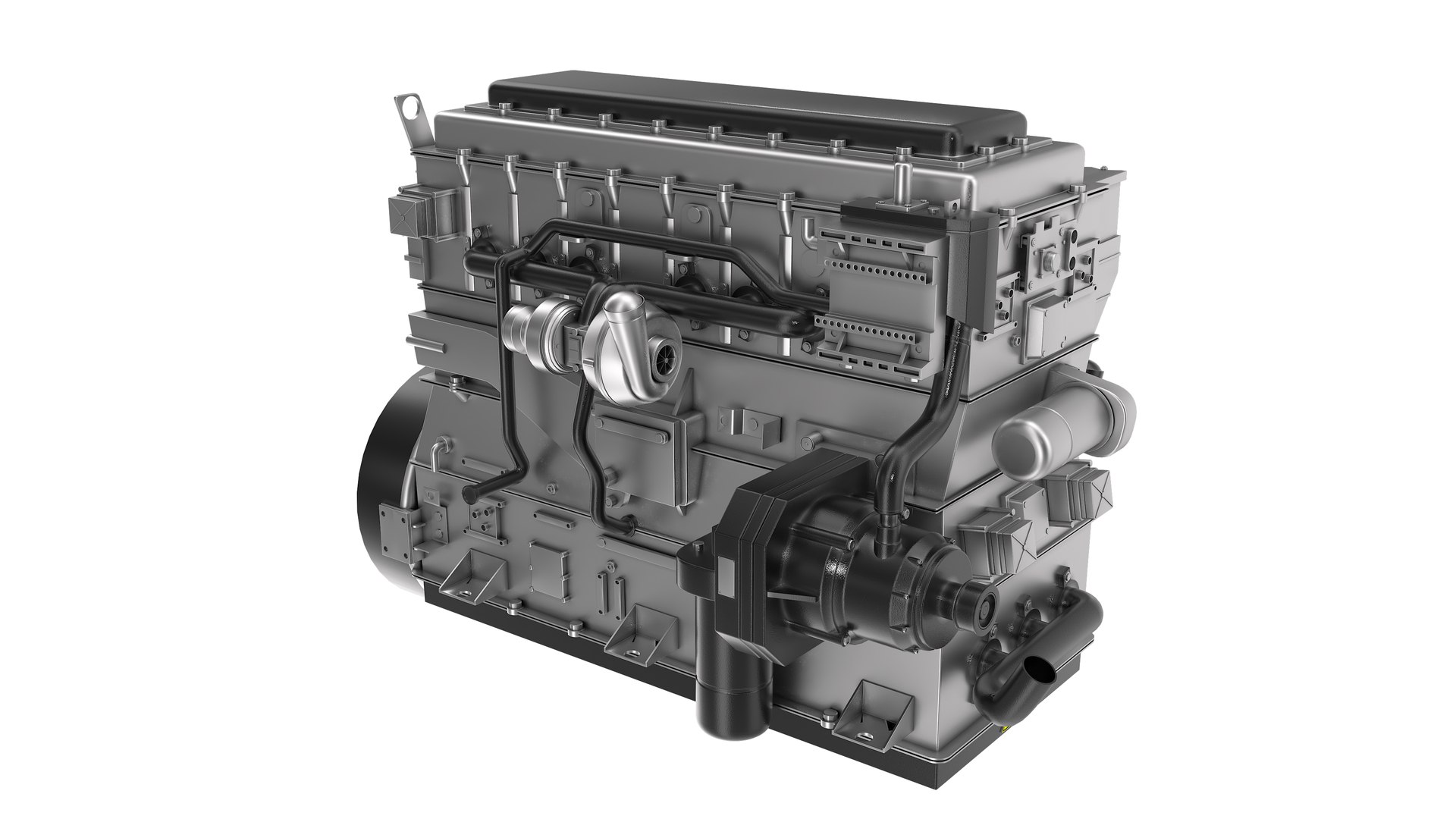 Tractor Engine 3D Model - TurboSquid 2257891