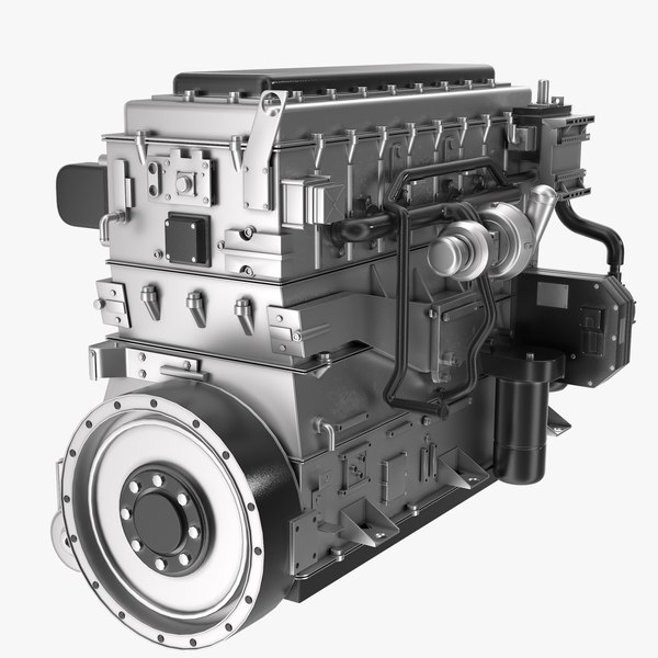 modelo 3d Motor de tractor - TurboSquid 2257891
