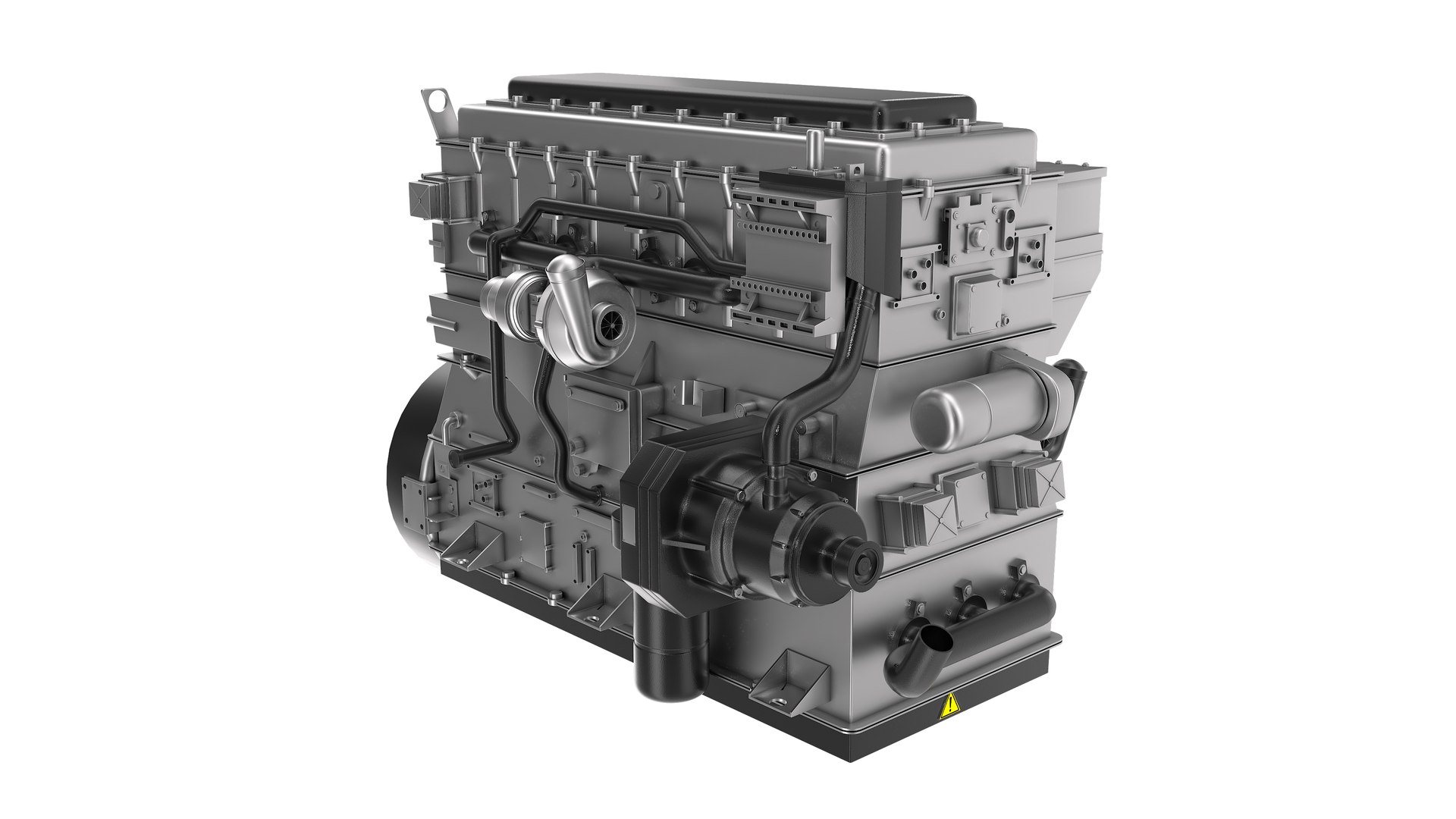 Tractor Engine 3D Model - TurboSquid 2257891