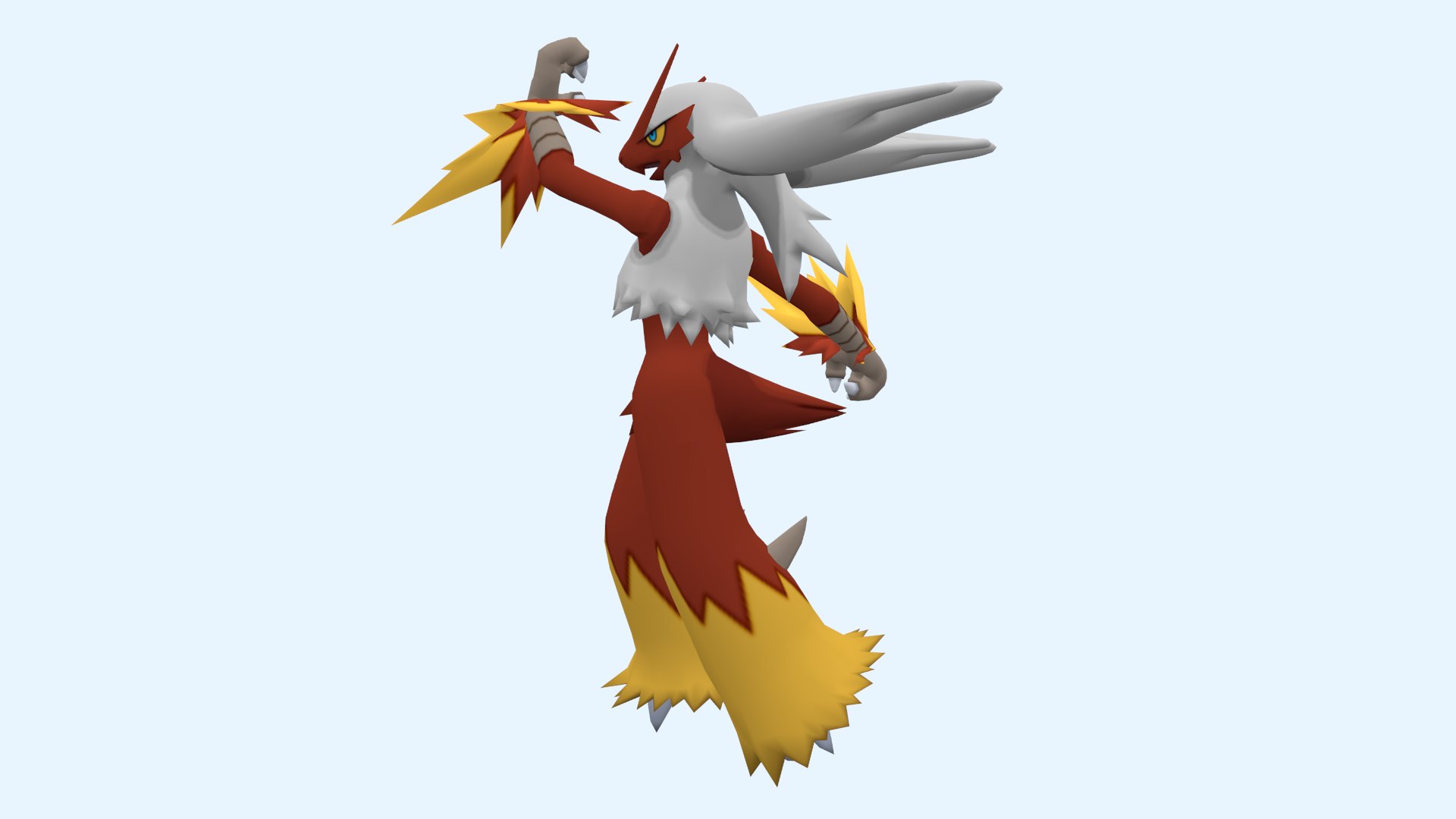 3D POKEMON Blaziken Animated Game Already - TurboSquid 1940304