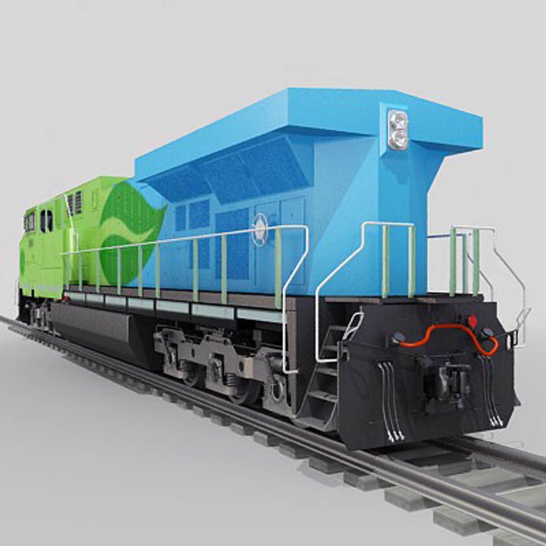 Ge Es44dc Evolution 3d Model