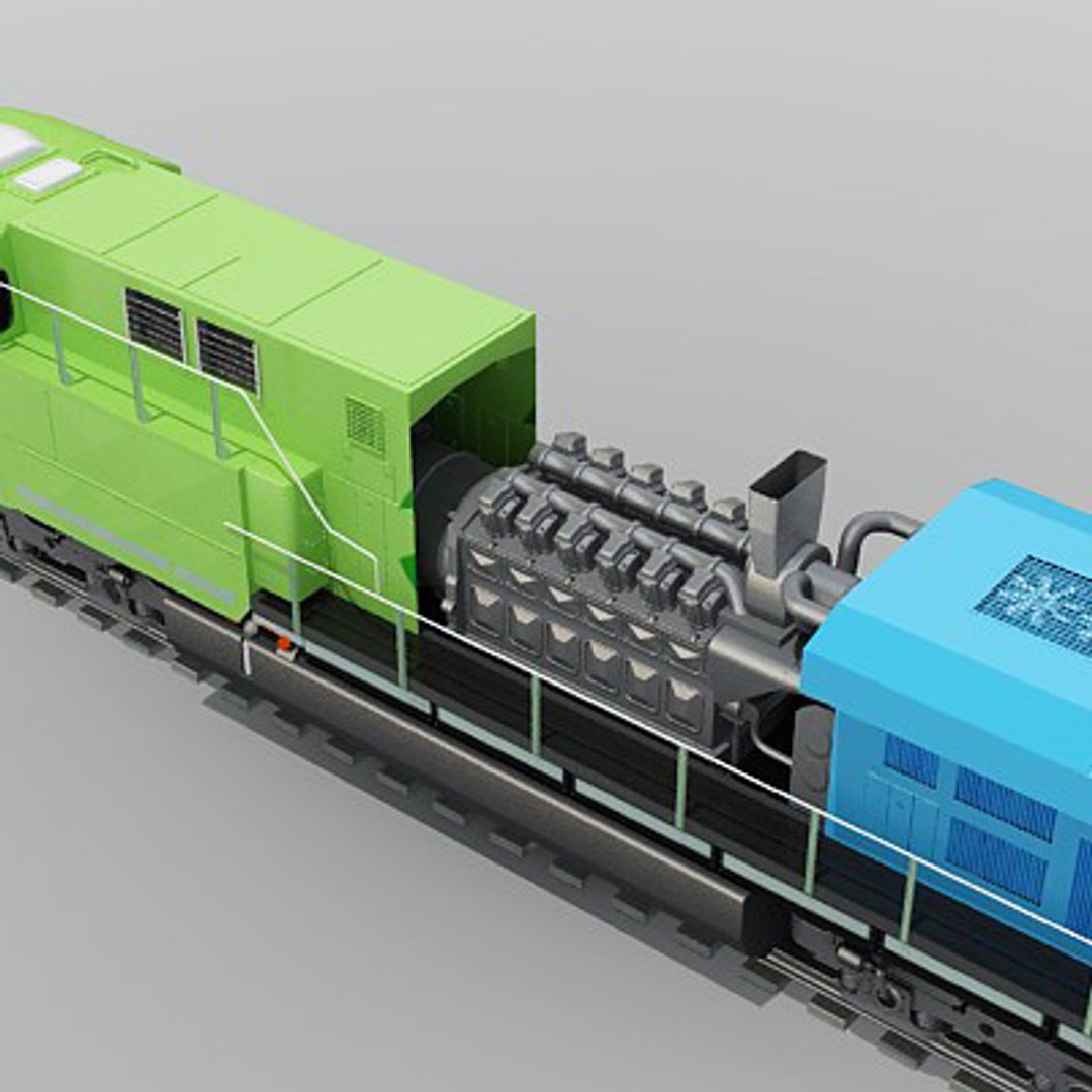 Ge Es44dc Evolution 3d Model