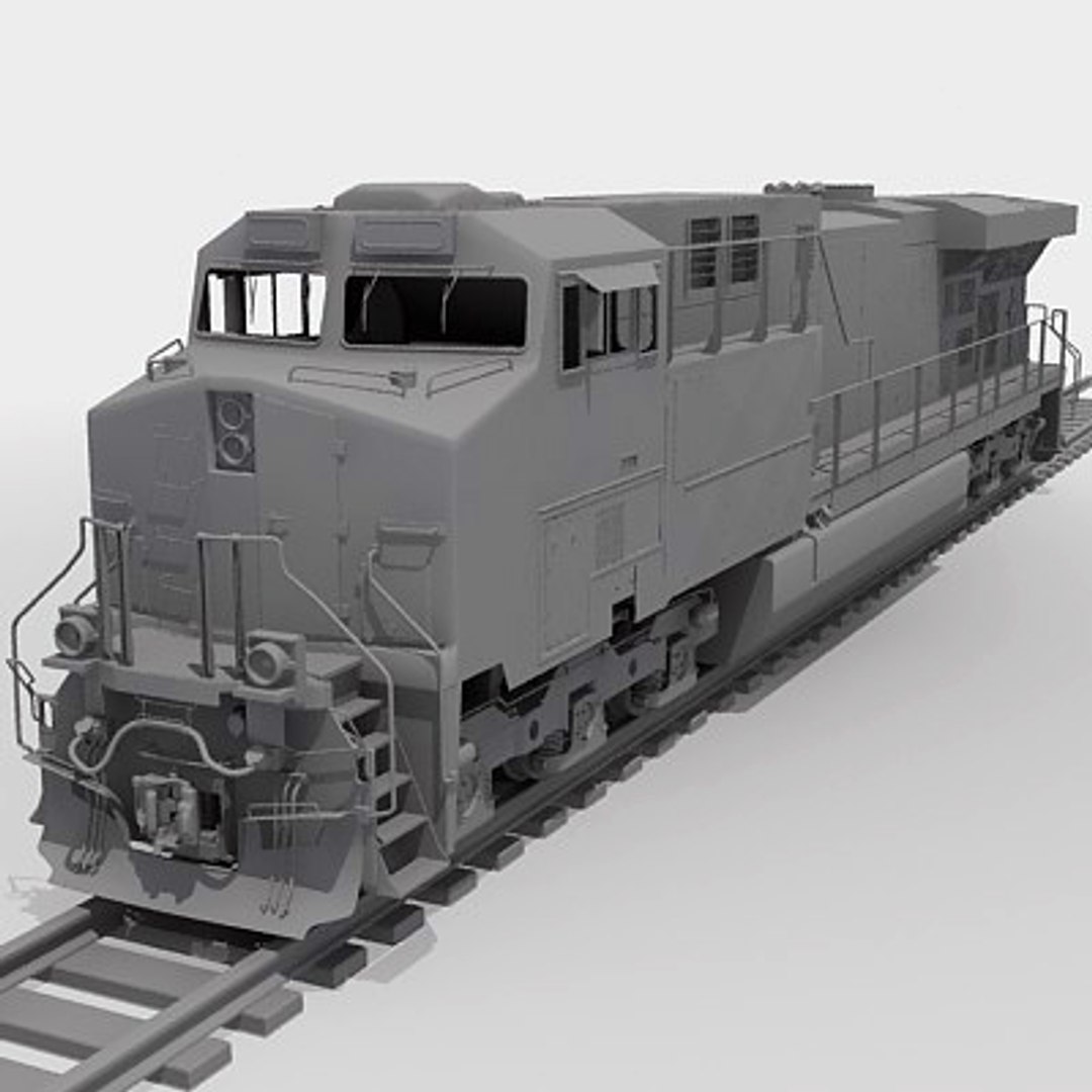 Ge Es44dc Evolution 3d Model