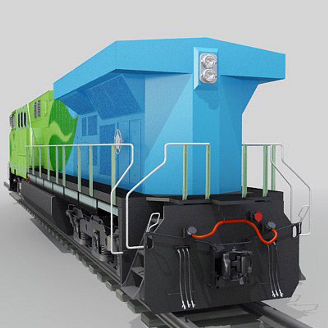 Ge Es44dc Evolution 3d Model