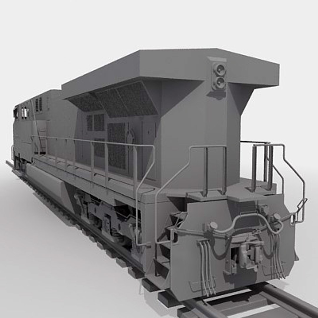 Ge Es44dc Evolution 3d Model