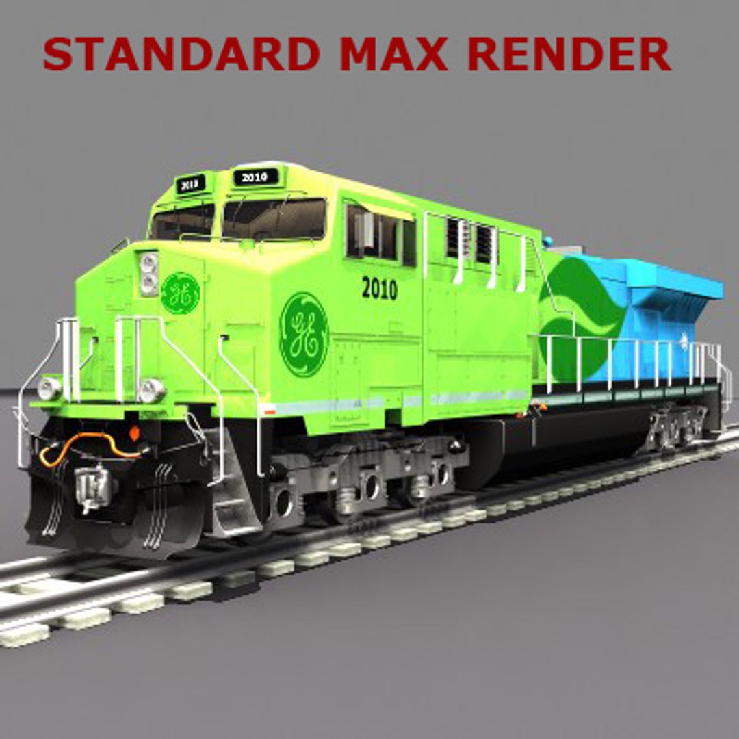 Ge Es44dc Evolution 3d Model