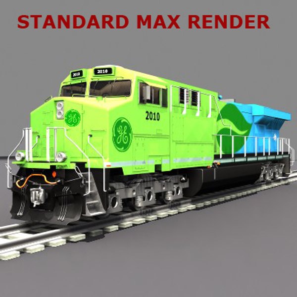 ge es44dc evolution 3d model