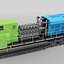 ge es44dc evolution 3d model