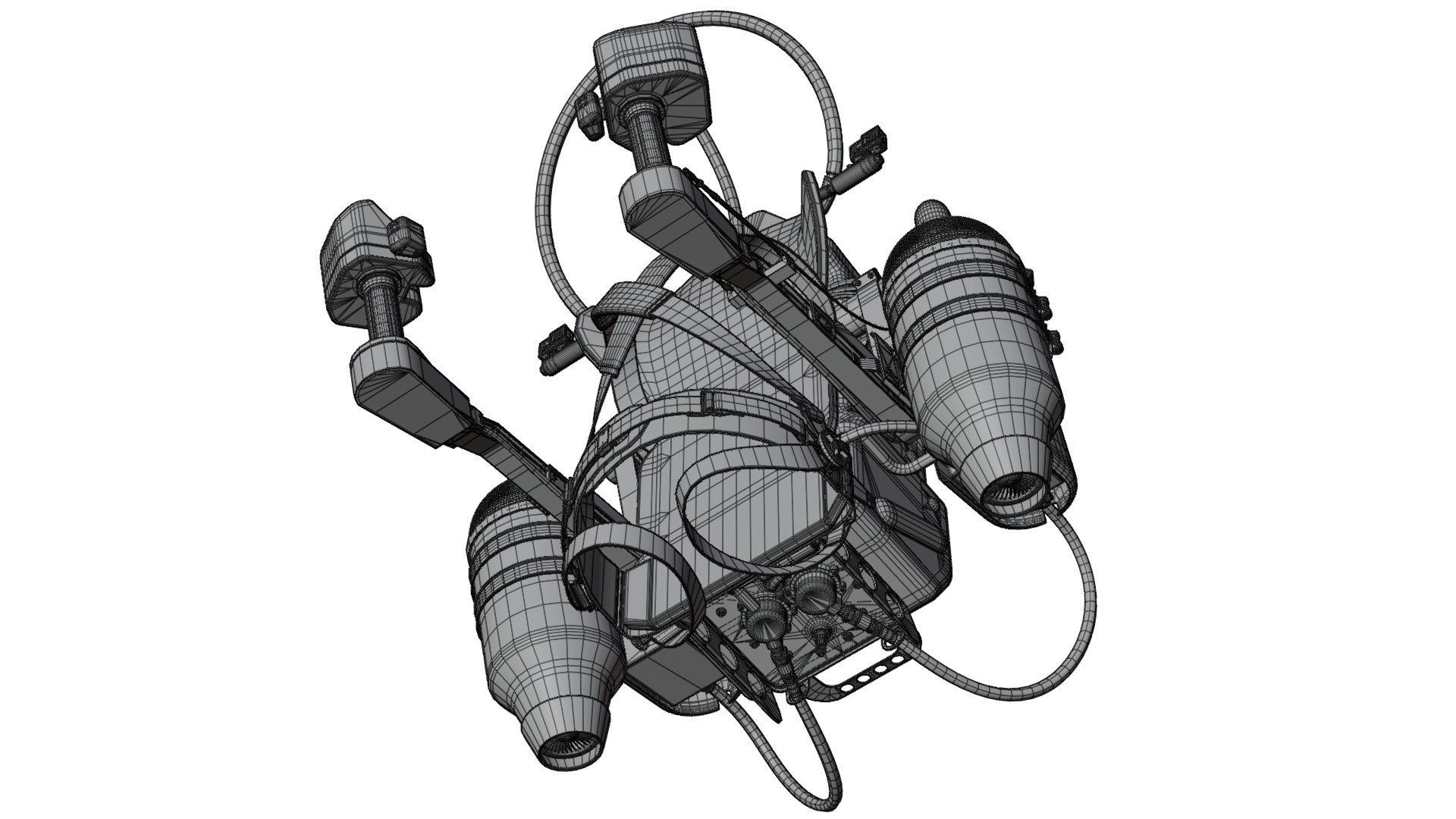 3D Jetpack 10 E Model - TurboSquid 2334900