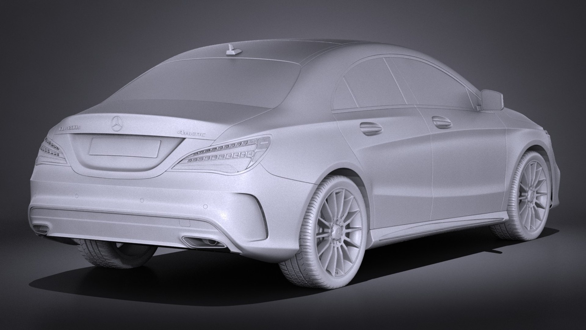 3d Mercedes-benz Cla 2017