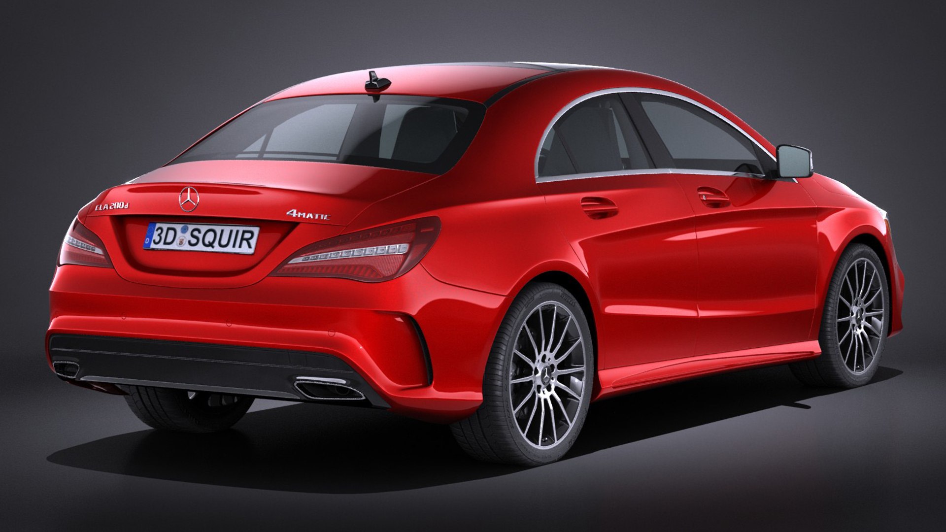 3d Mercedes-benz Cla 2017
