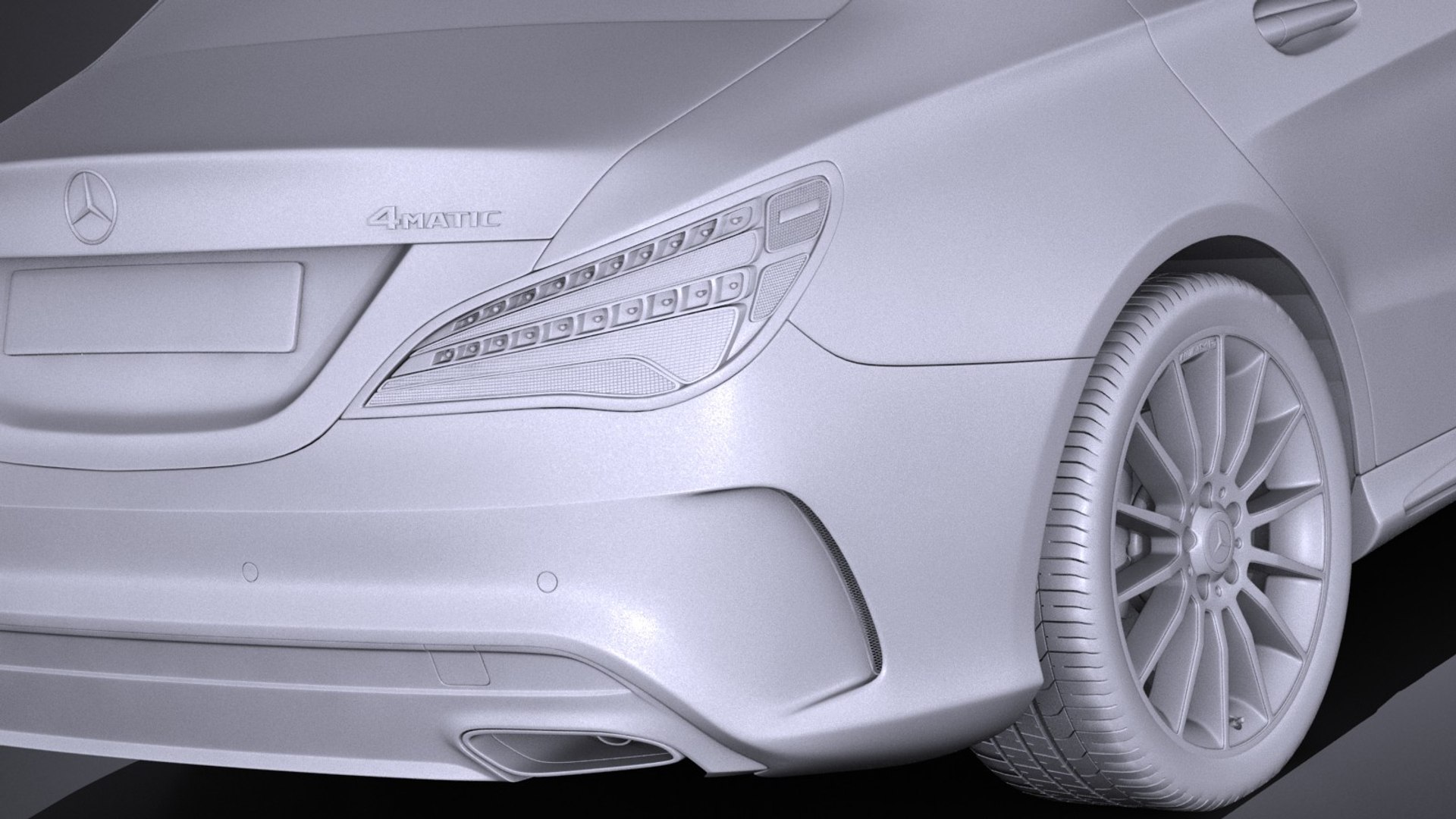 3d Mercedes-benz Cla 2017