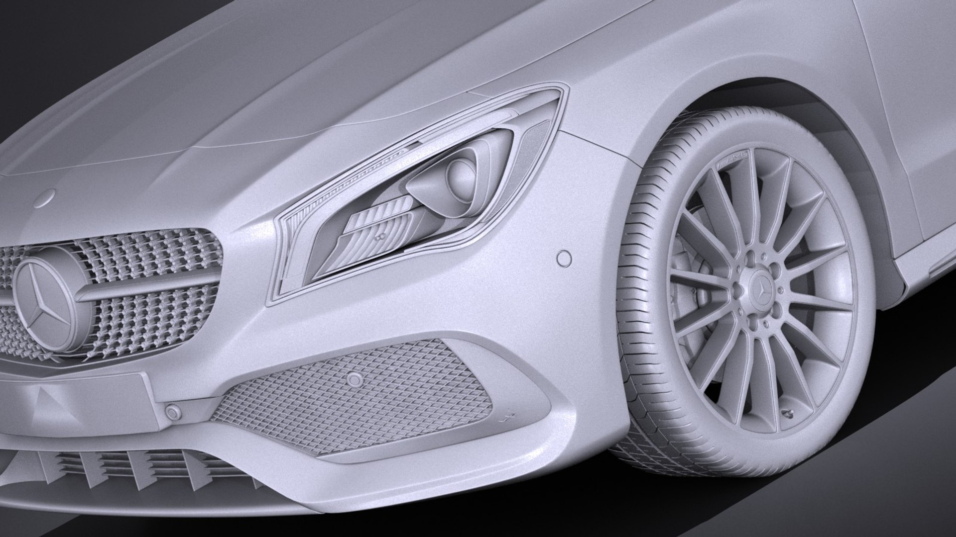 3d Mercedes-benz Cla 2017