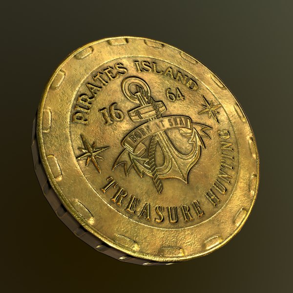3 coin 3D model - TurboSquid 1406190