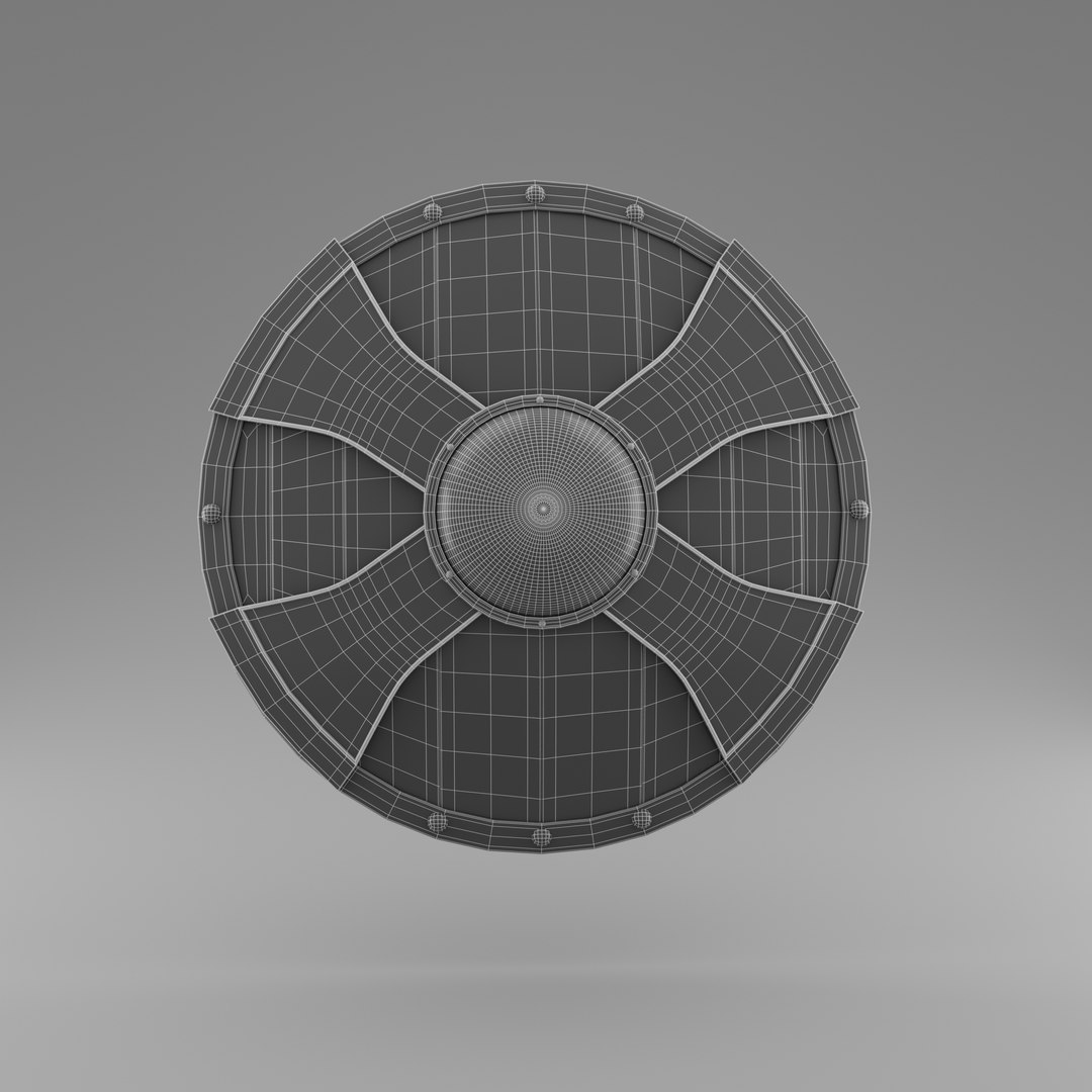 Viking Shield 3D Model - TurboSquid 2147619