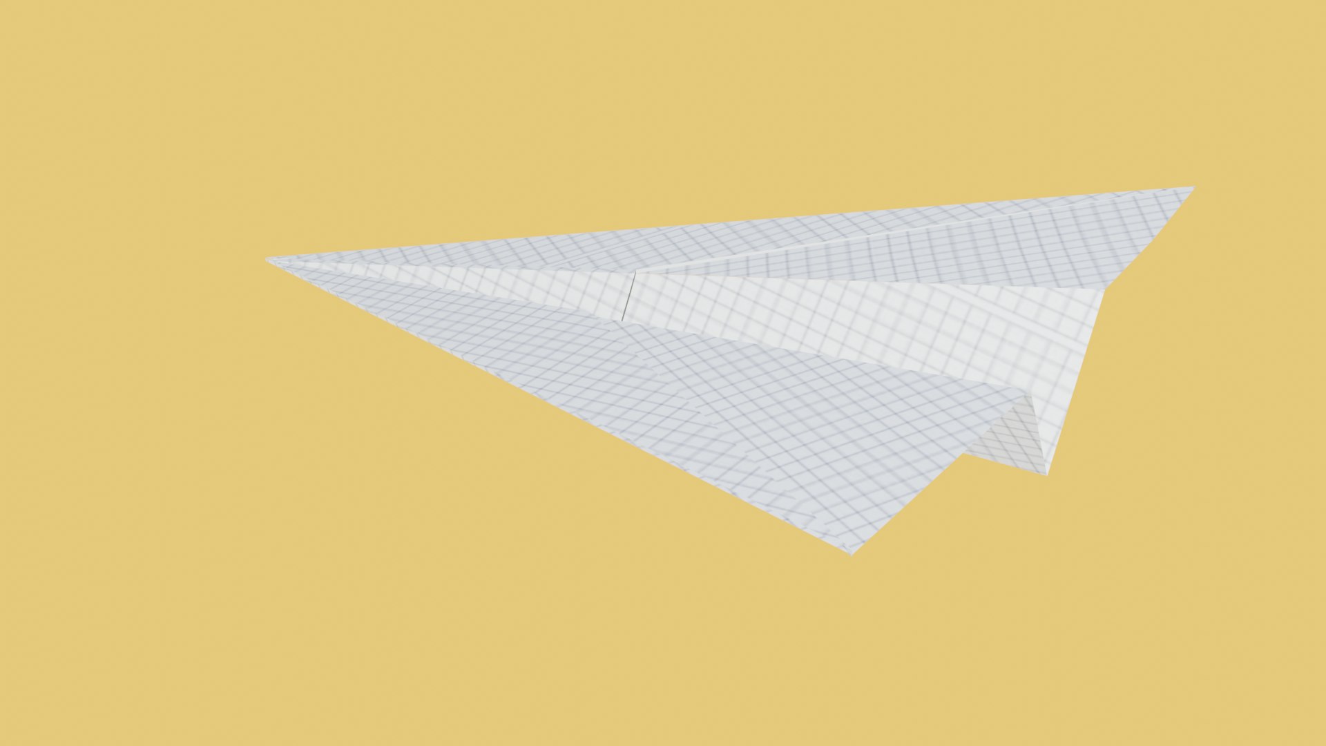 Paper Airplane 3D model - TurboSquid 1814594