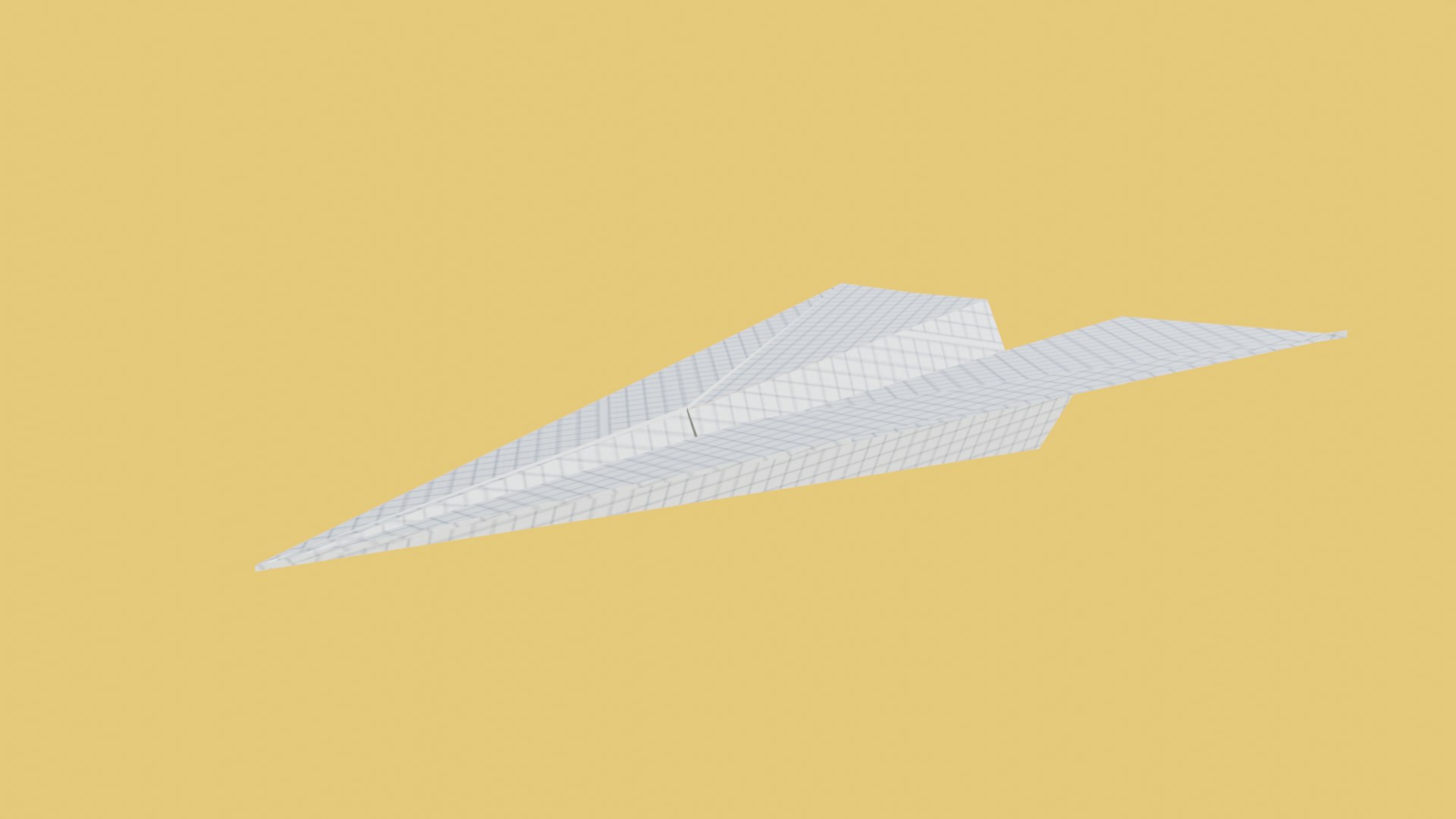 Paper Airplane 3D model - TurboSquid 1814594