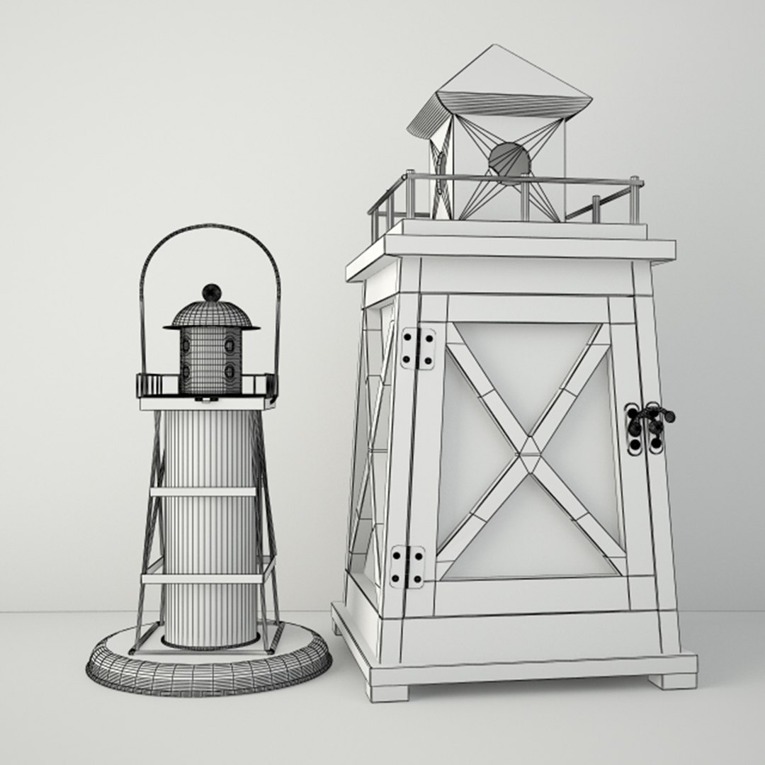 Lighthouse Lanterns 3D - TurboSquid 1196573