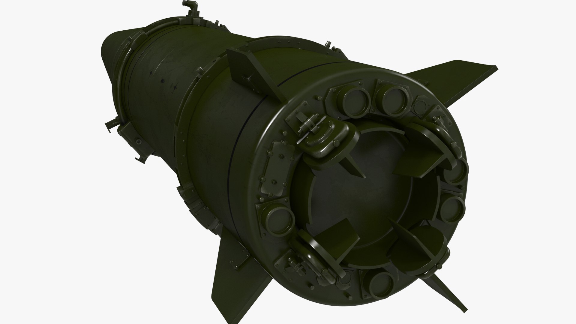 Russian Ballistic Missile 9M723 Iskander 3D Model - TurboSquid 2217098