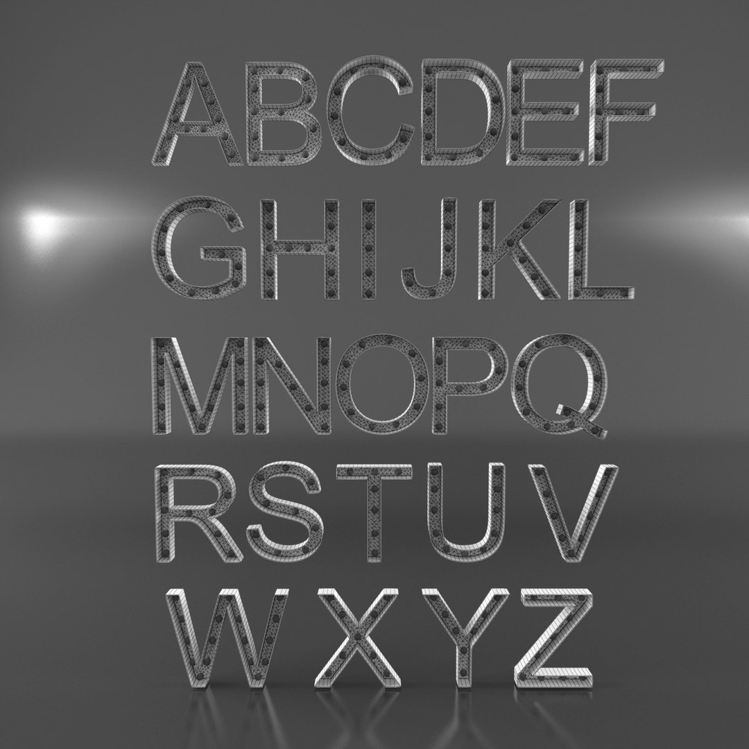 Marquee Letter Light Max