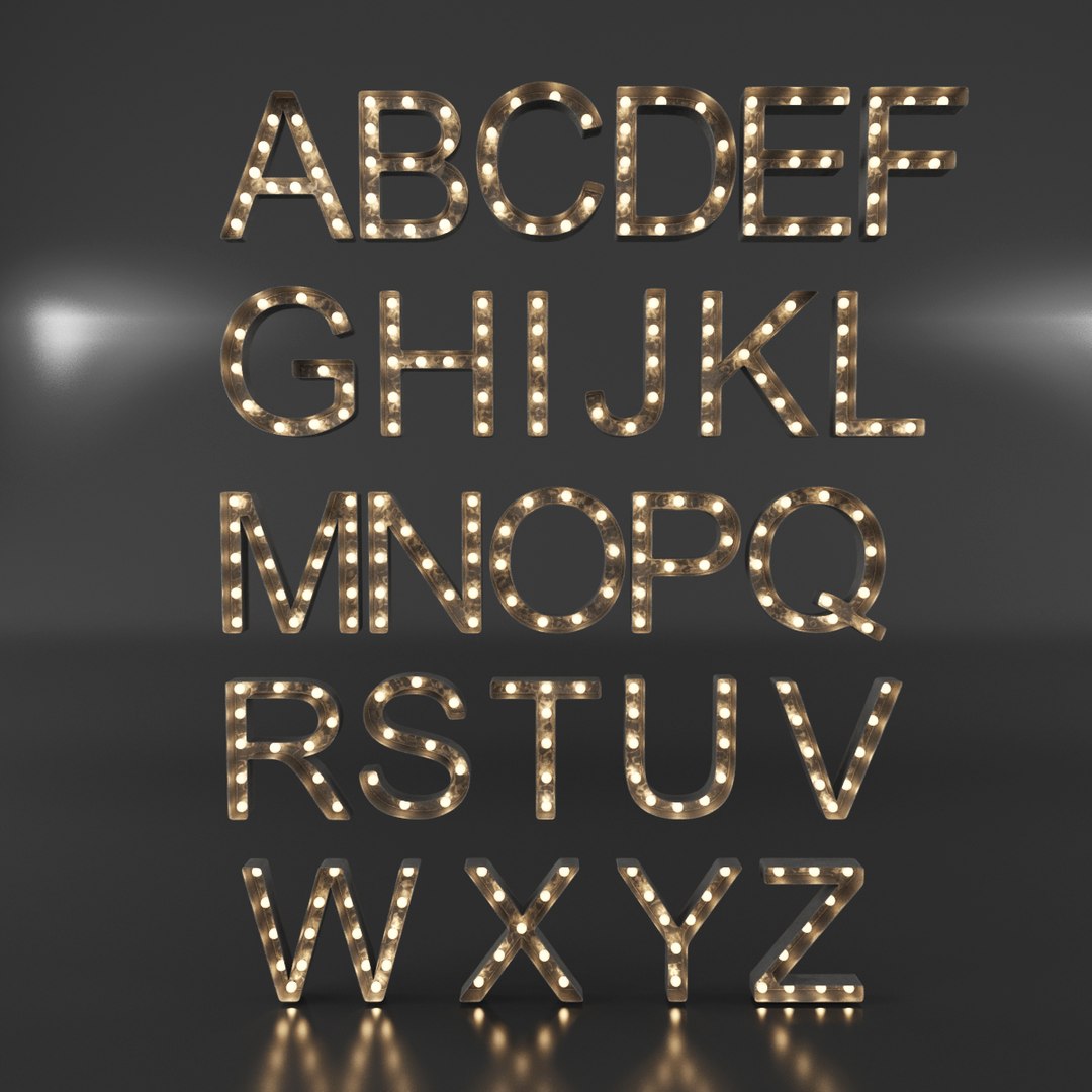 Marquee Letter Light Max