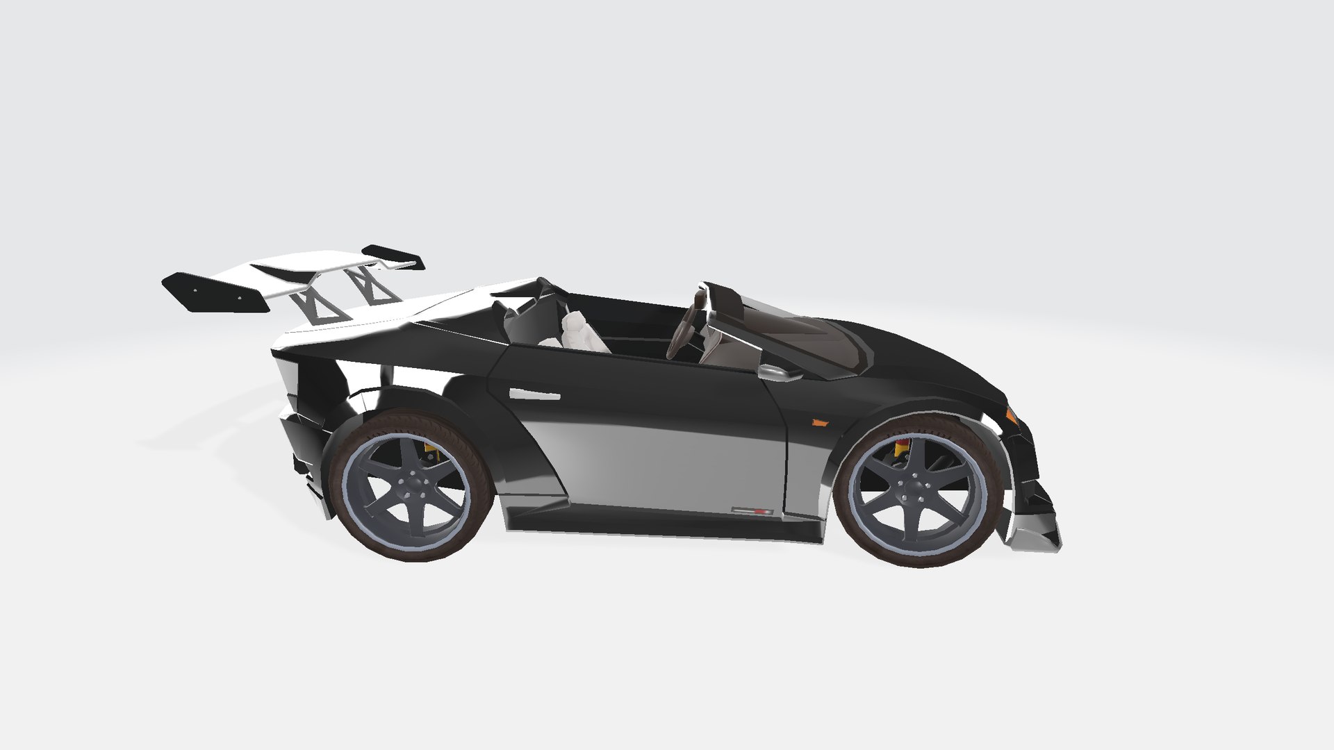 3D Shift Race Gray Car - TurboSquid 1504134