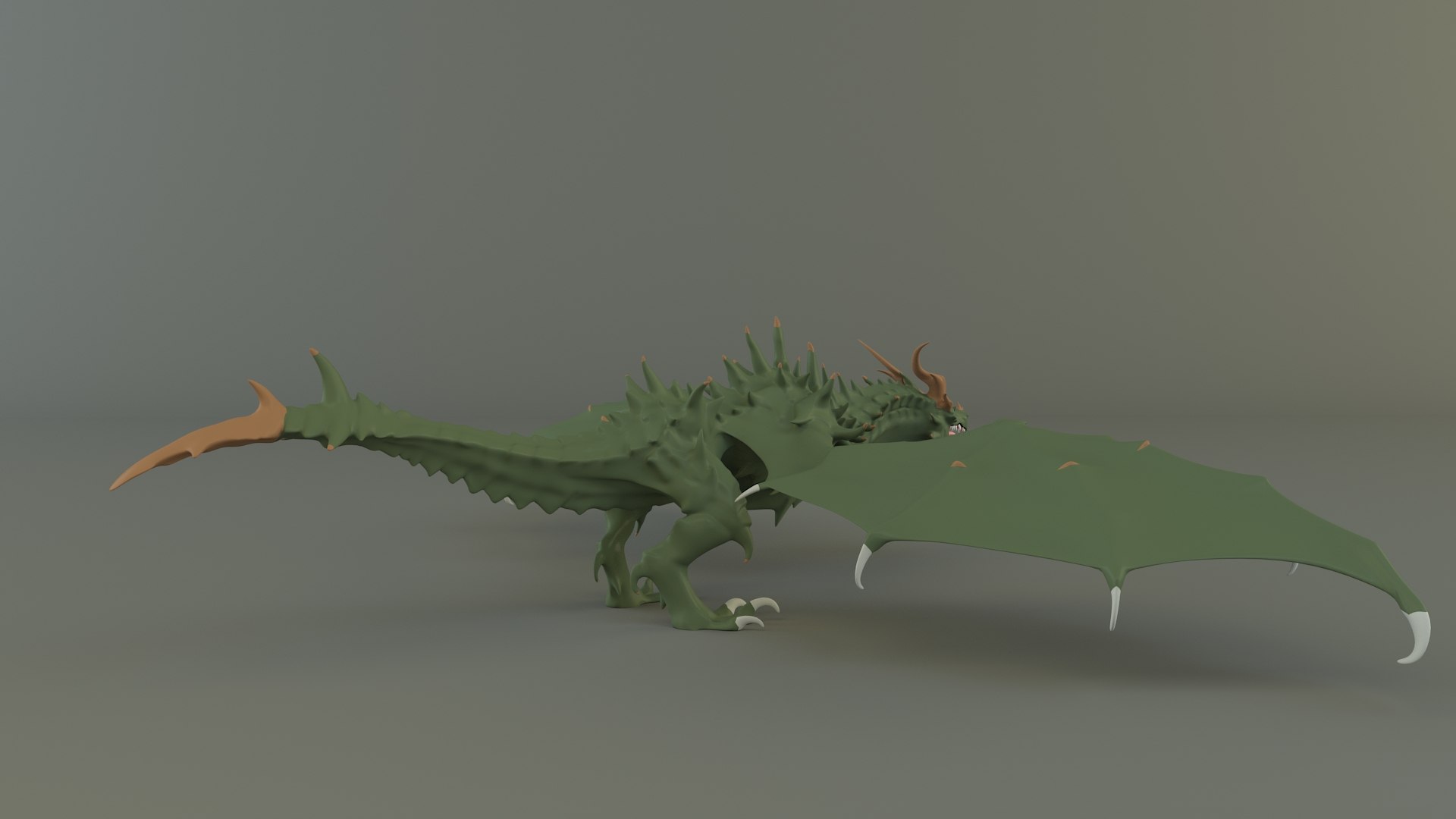 3D Model Big Dragon Model - TurboSquid 2267250