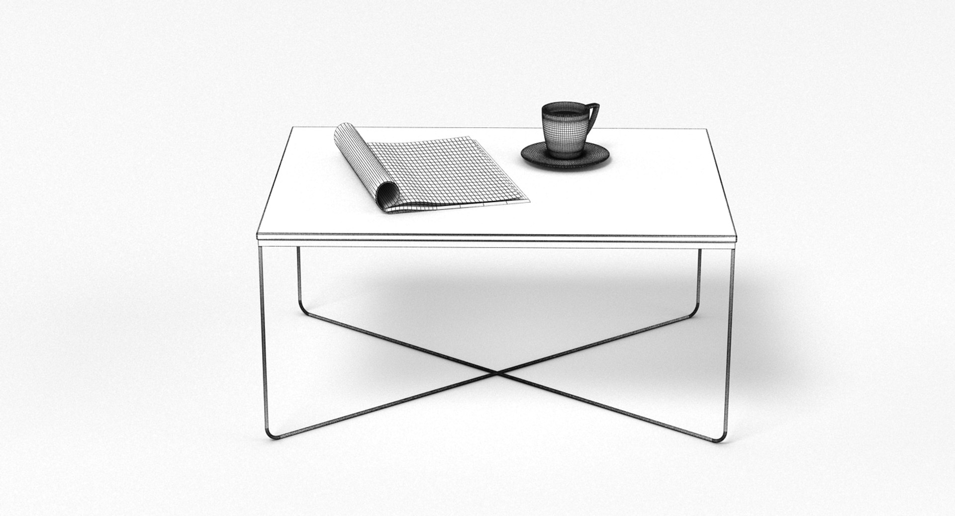 Table realistic model - TurboSquid 1169811