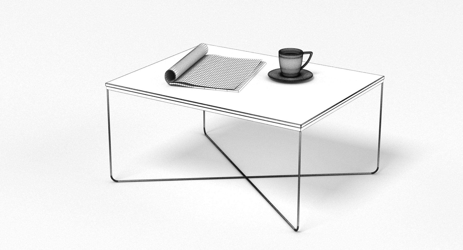Table realistic model - TurboSquid 1169811