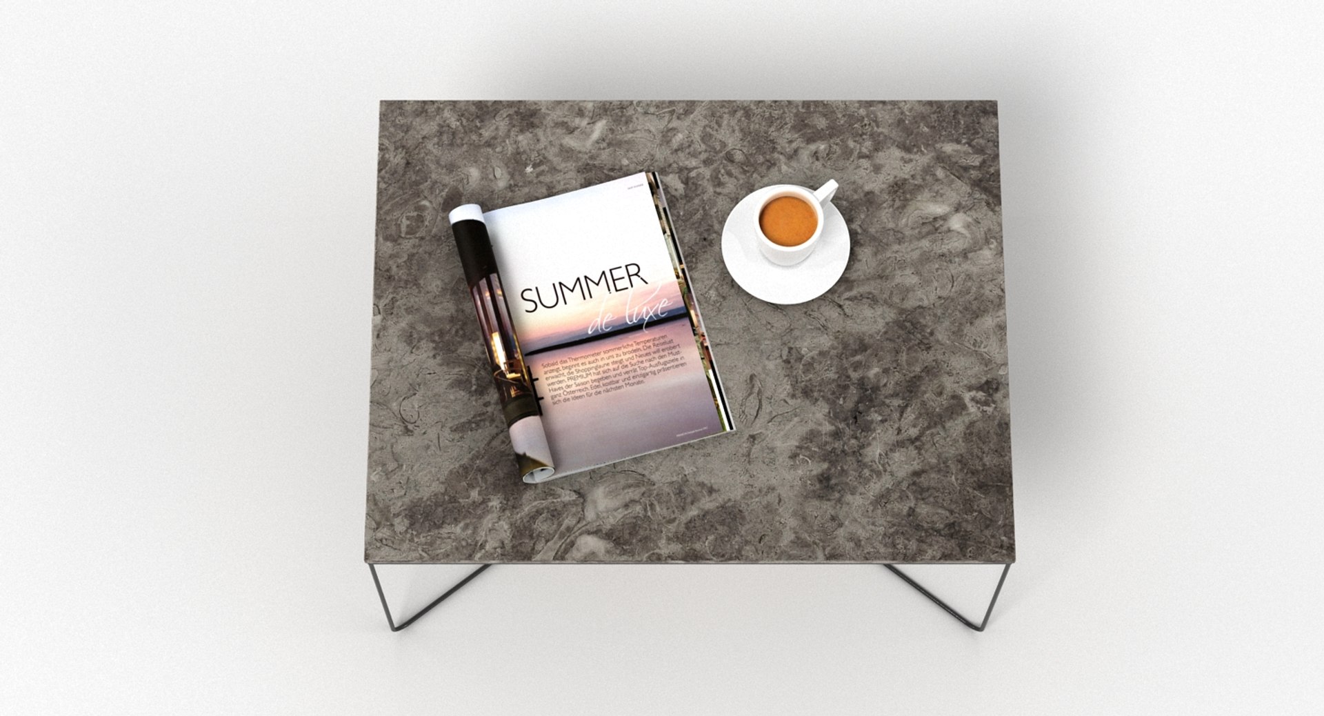 Table realistic model - TurboSquid 1169811