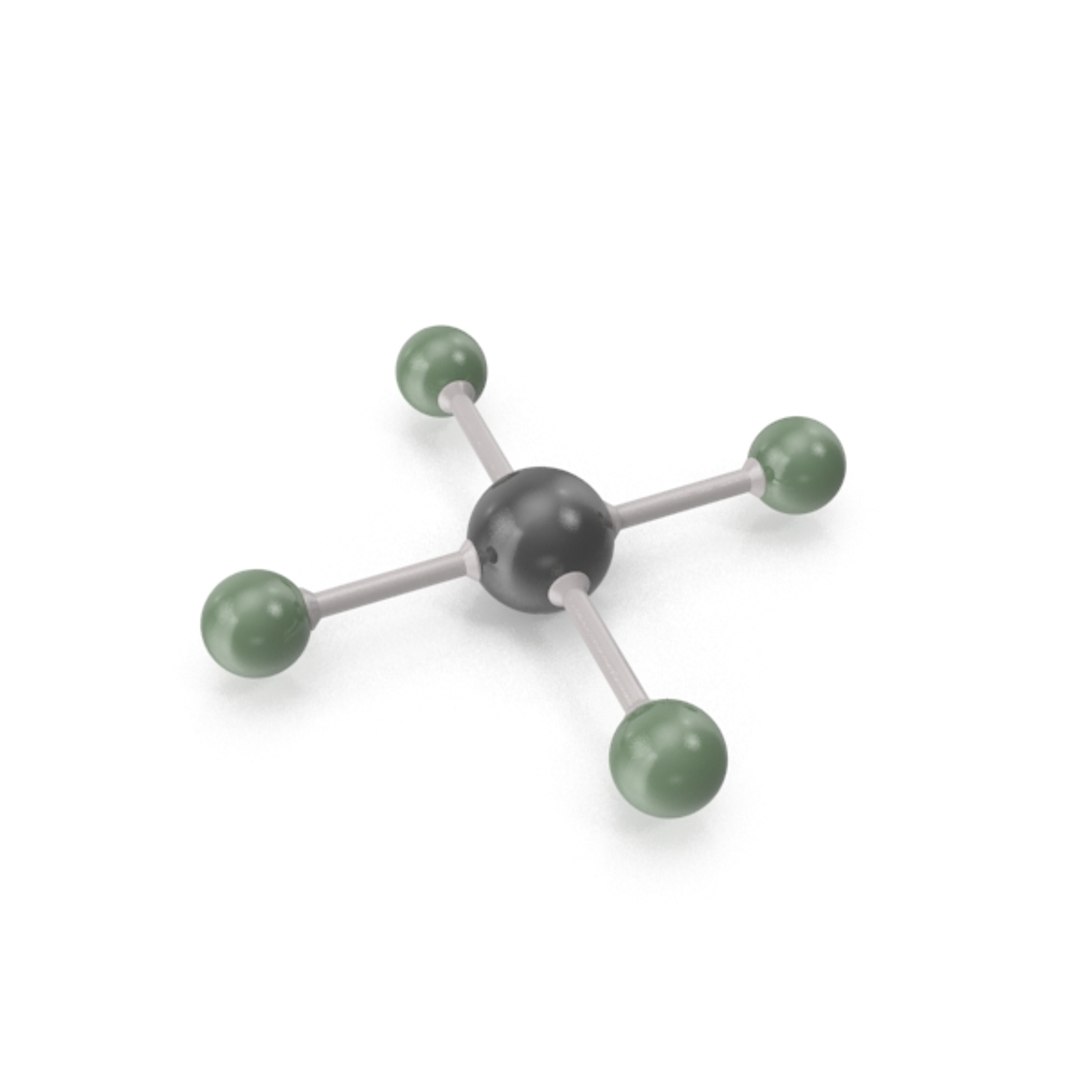 8 Atoms Structure Model - TurboSquid 2002745