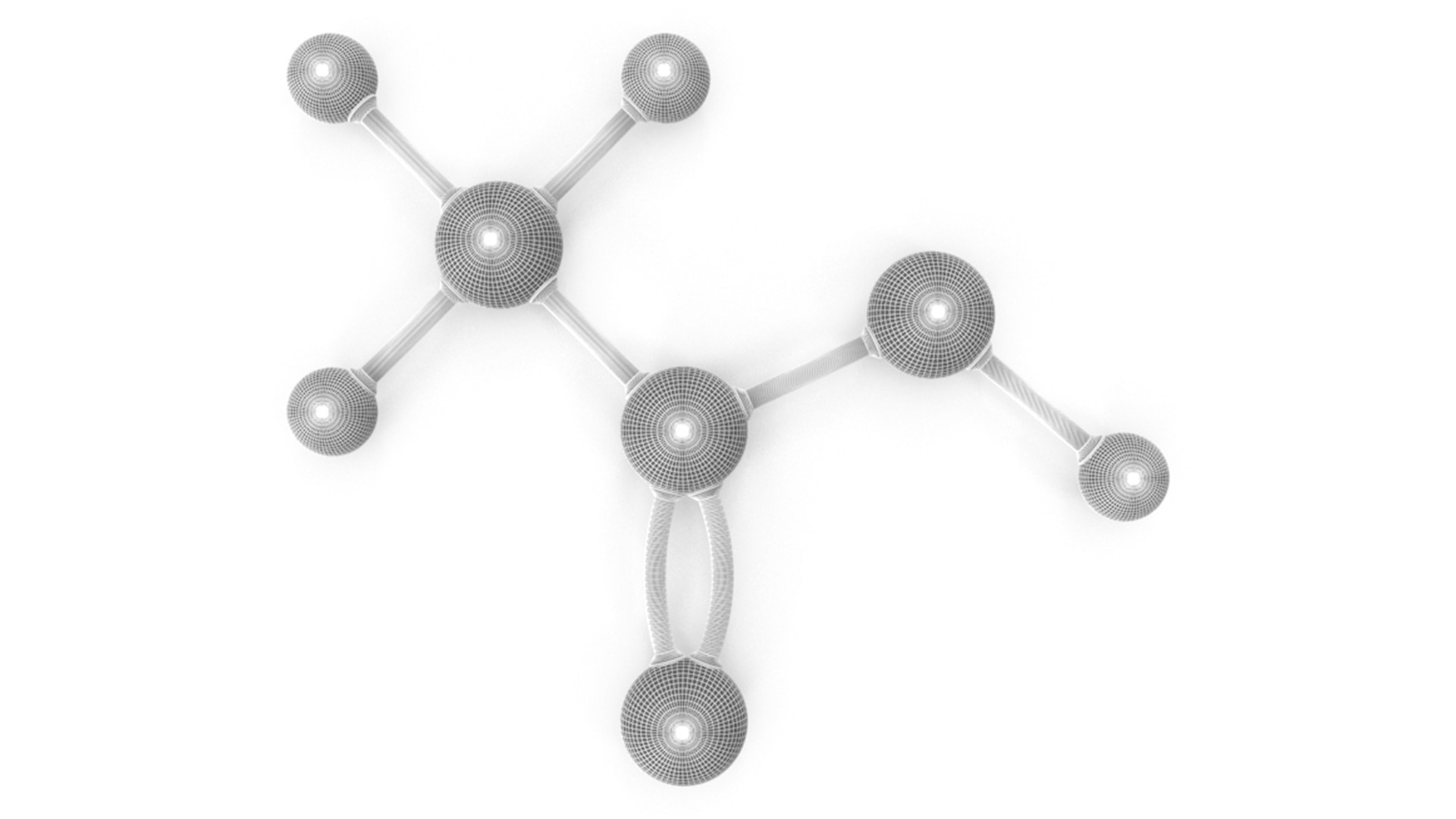 8 Atoms Structure Model - TurboSquid 2002745