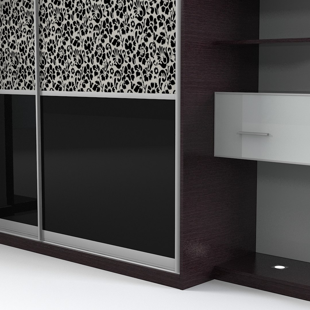 Sliding Cabinet 3d Model
