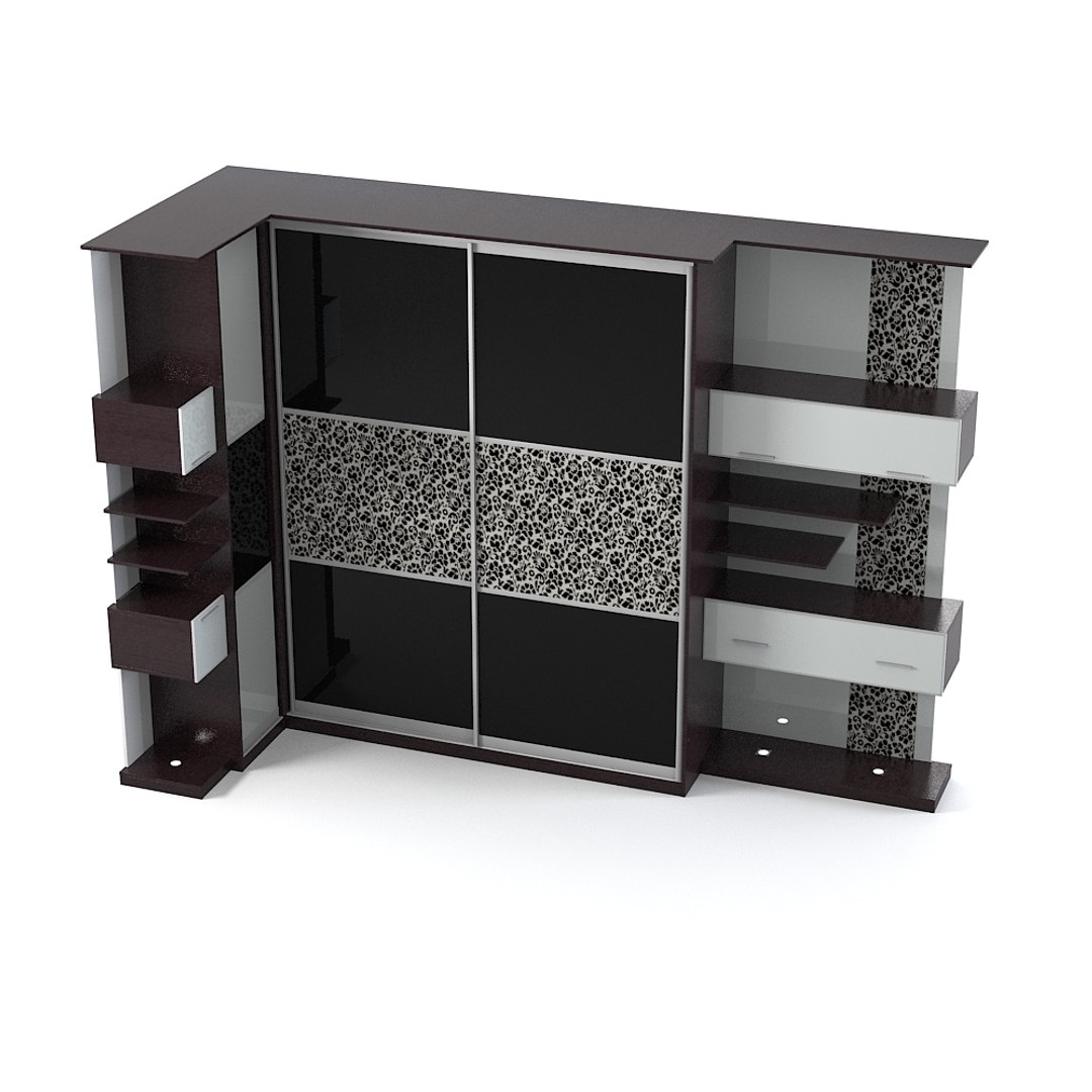 Sliding Cabinet 3d Model
