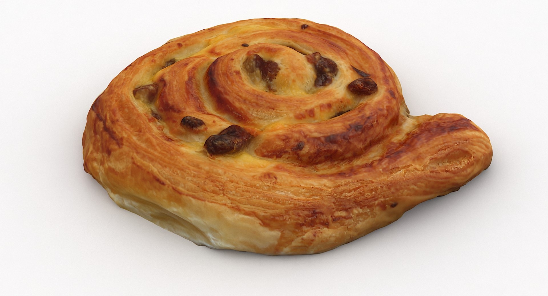 3D Scan Cinnamon Bun Model - TurboSquid 1259078