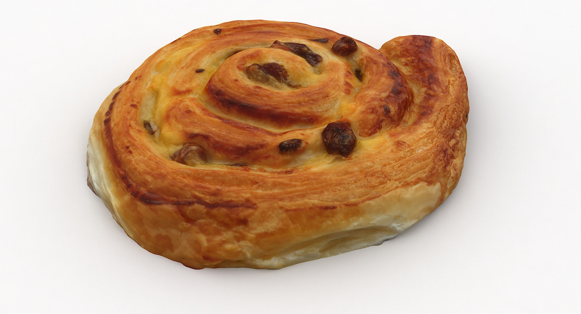 3D Scan Cinnamon Bun Model - TurboSquid 1259078