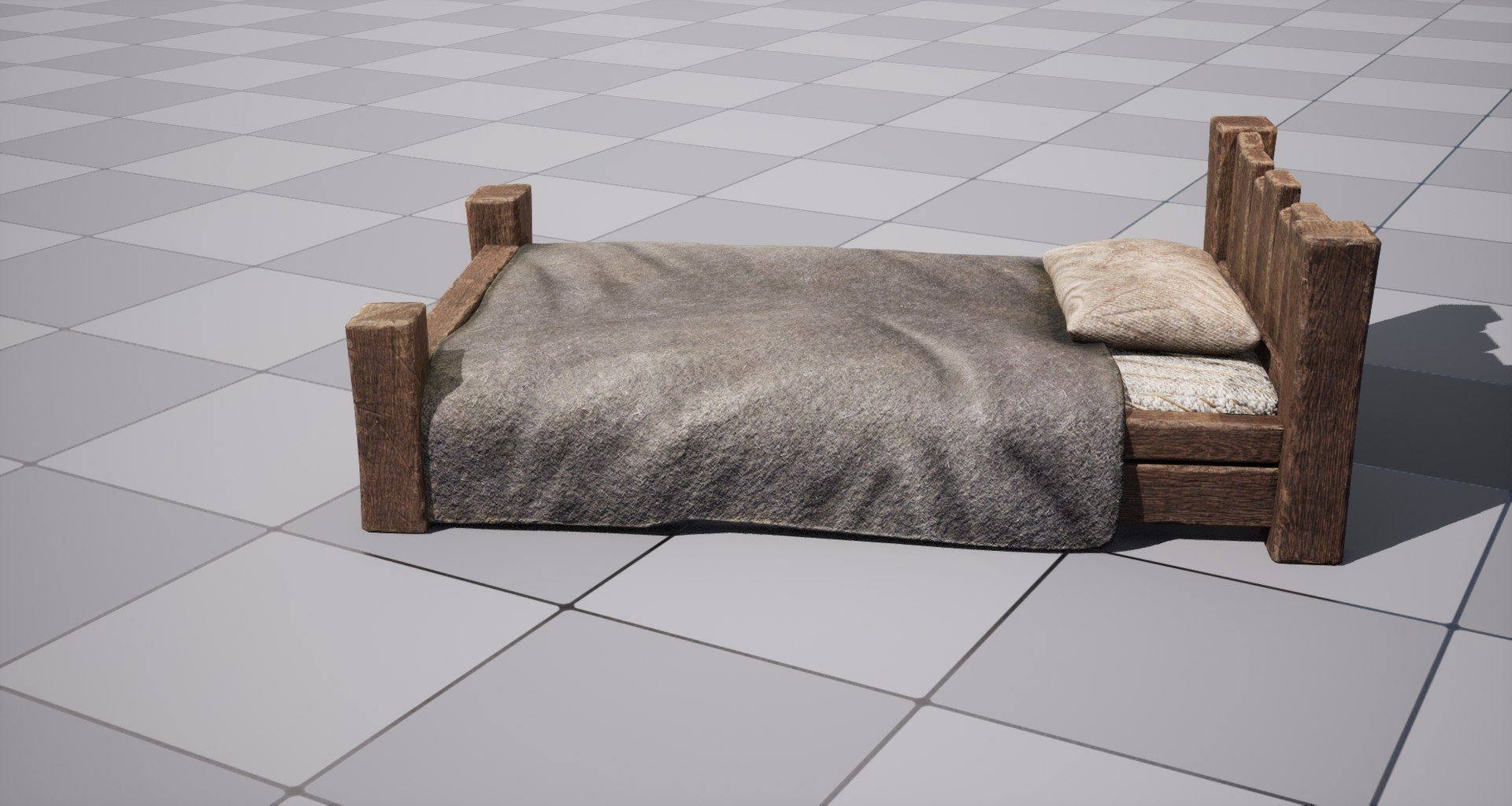 Medieval Bed 3D Model - TurboSquid 2123529