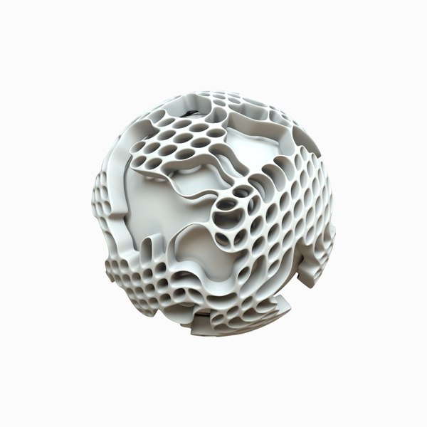 3D Abstract Sphere - Creative Daily Art - 3D Asset model - TurboSquid ...
